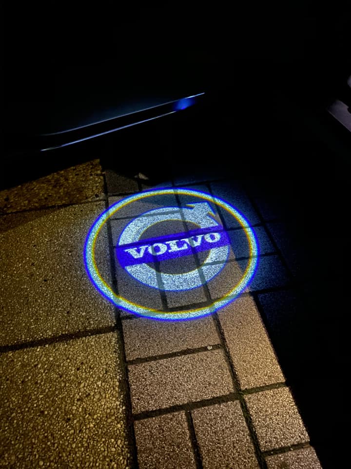 Volvo projector door lights store